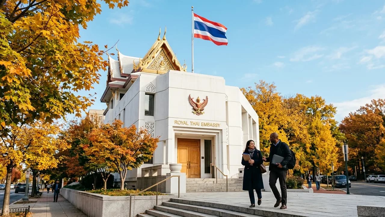 Royal Thai Embassy Washington DC 2026: Visa Applications | Thai Visa ...